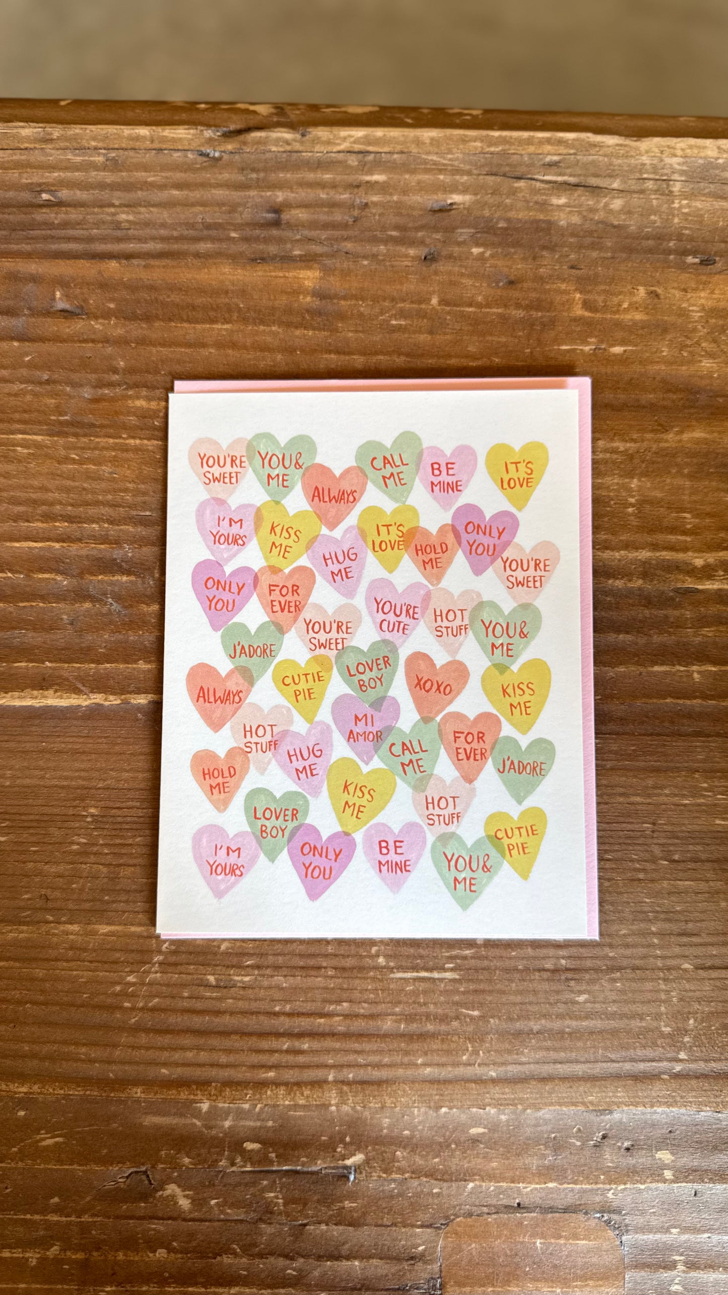 Valentine Sweethearts Card – The Fox Mercantile